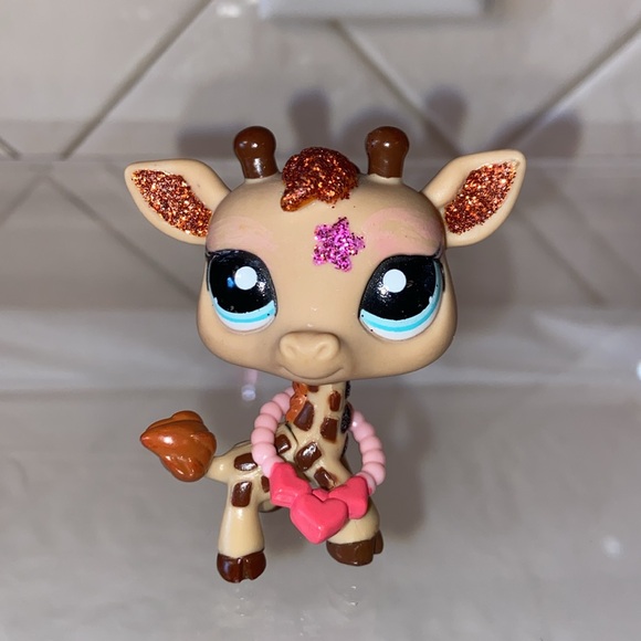 Littlest Pet Shop | Toys | Rare Lps Pretty Pairs Pets 2348 Giraffe ...